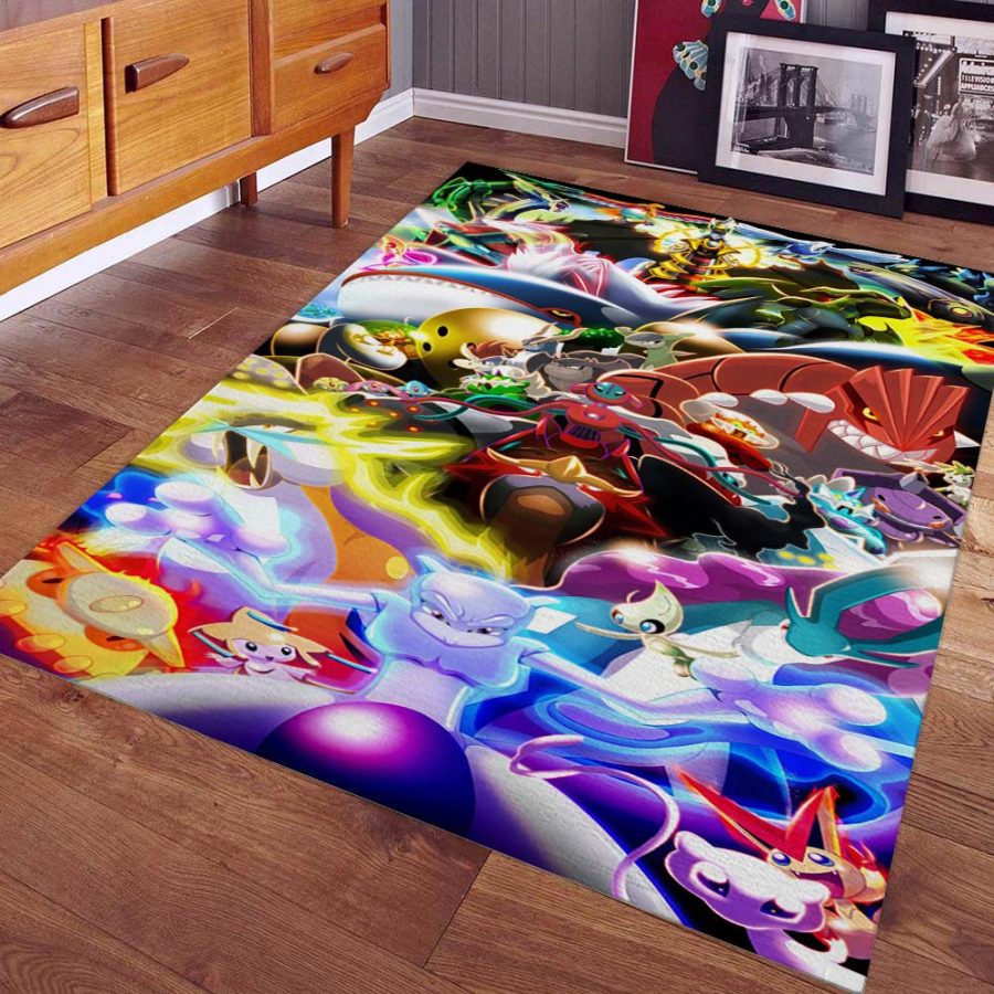 Pokémon Alle Charaktere 1001 Teppich - AMZPODPrints