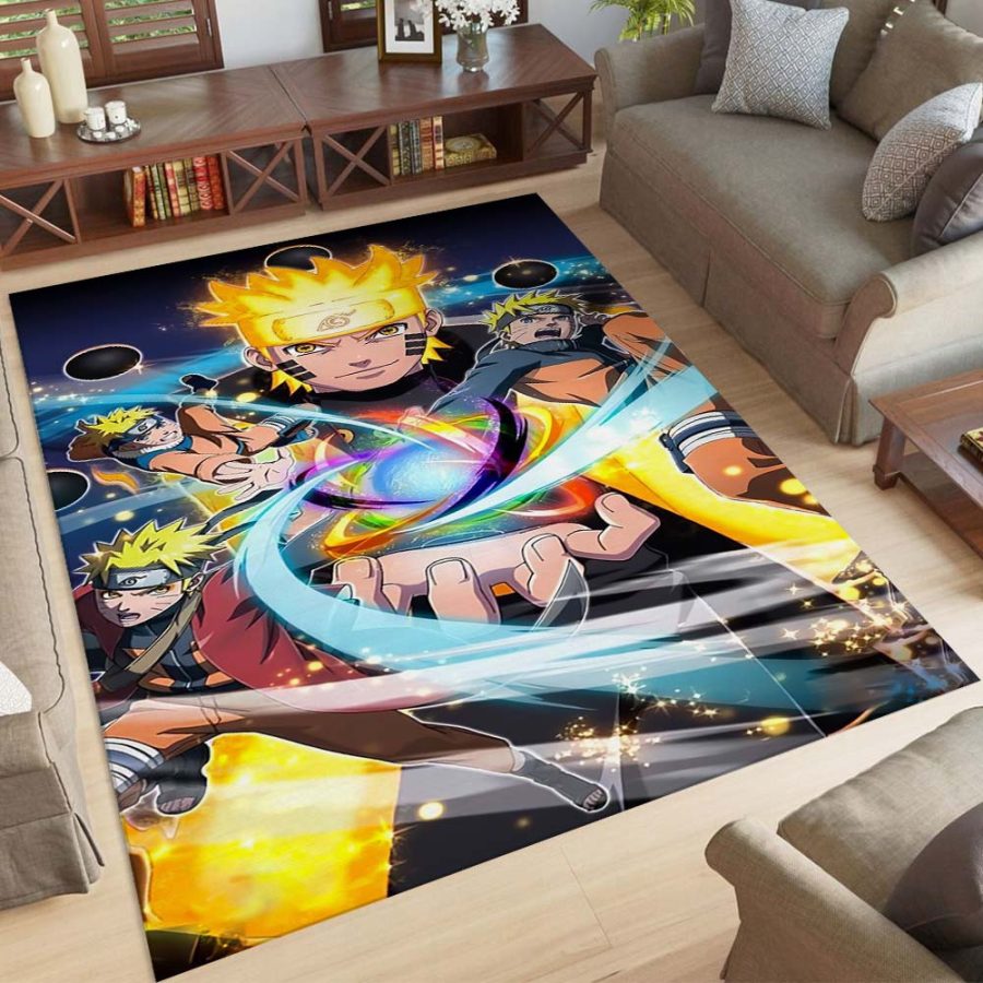 Naruto Uzumaki Charakter 10 Teppich - AMZPODPrints