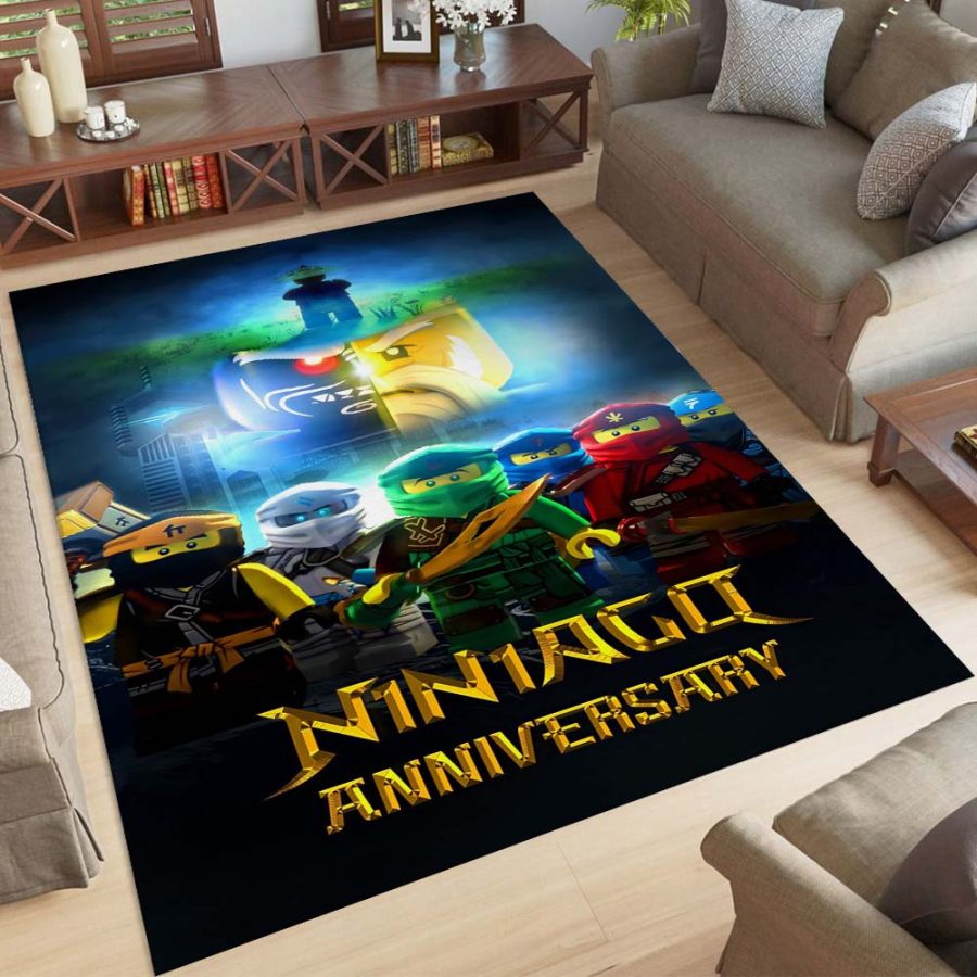 Ninjago Alle Charaktere 1004 Teppich - AMZPODPrints