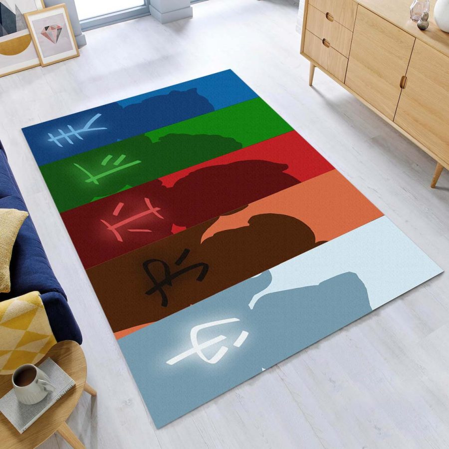 Ninjago Alle Charaktere 1014 Teppich - AMZPODPrints