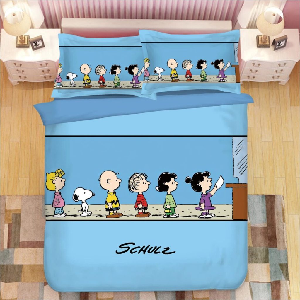 Peanuts Snoopy 6 Kinderbettwäsche - Bettwäsche - AMZPODPrints