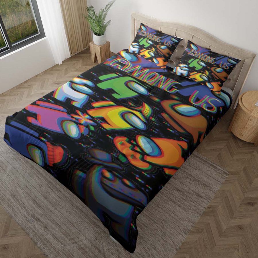 Among Us Game 1001 Kinderbettwäsche - Bettwäsche - AMZPODPrints