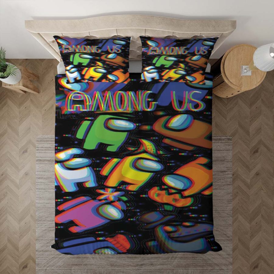 Among Us Game 1001 Bettwäsche - AMZPODPrints