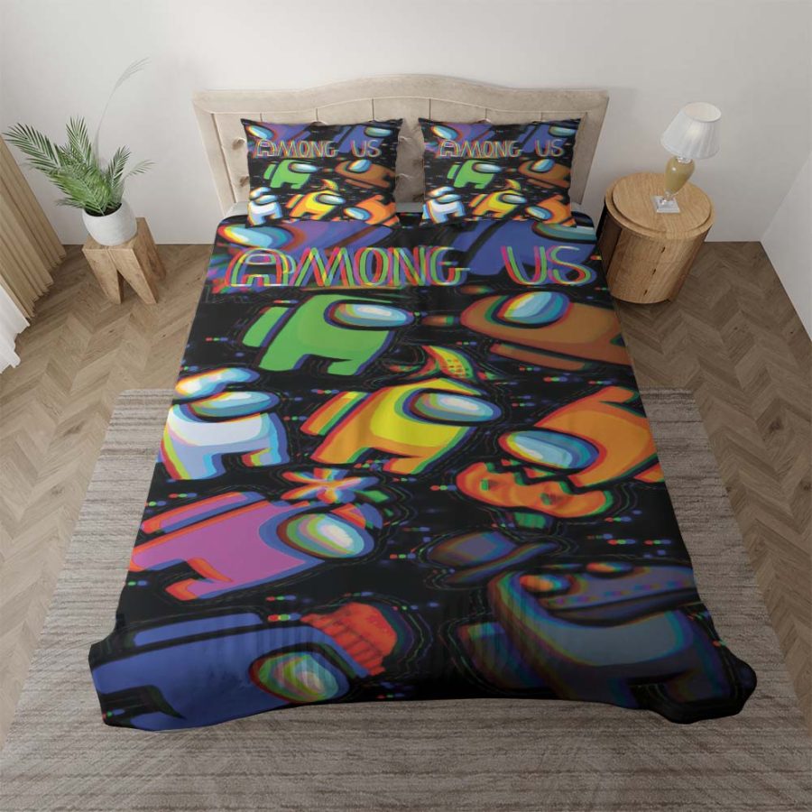 Among Us Game 1001 Bettwäsche - AMZPODPrints