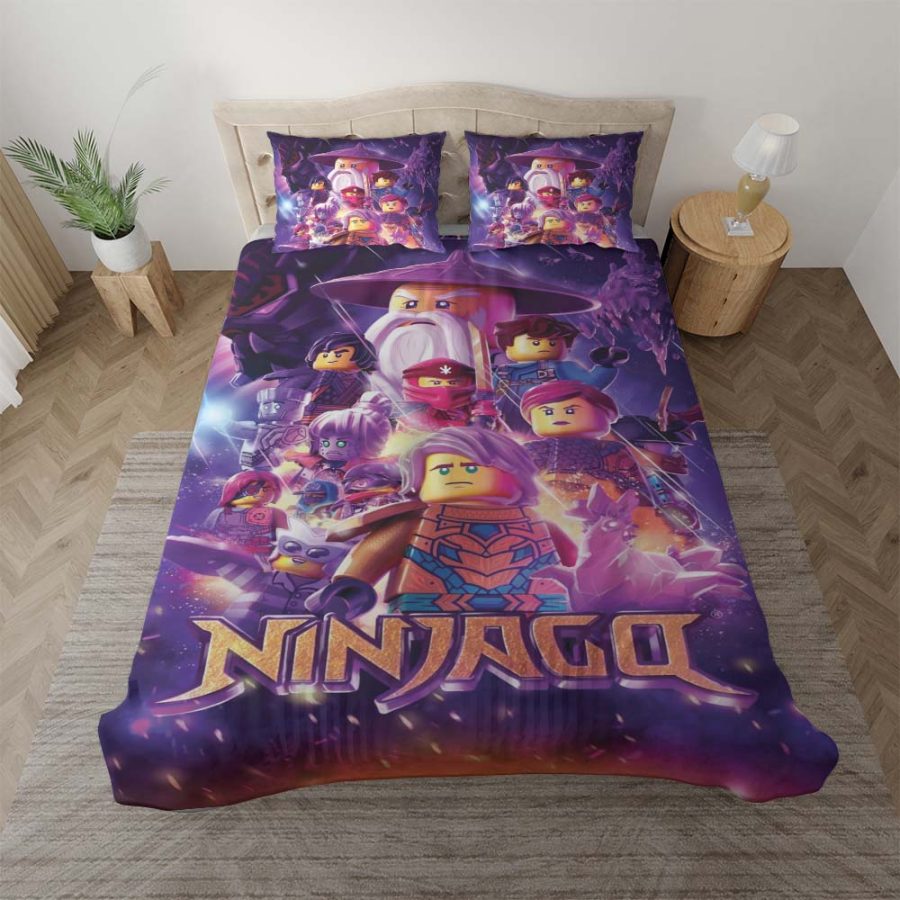 Ninjago Alle Charaktere kämpfen 1017 Kinderbettwäsche - Bettwäsche ...