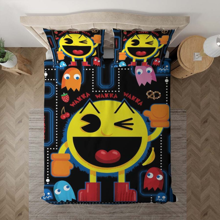 Pacman Spiel 1005 Bettwäsche - AMZPODPrints